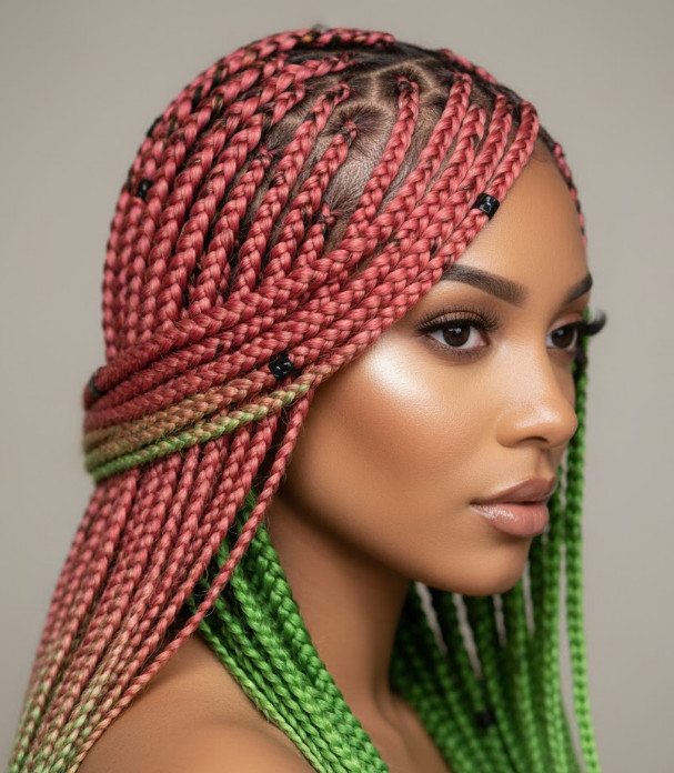 What Are Watermelon Braids And How To Achieve Them?