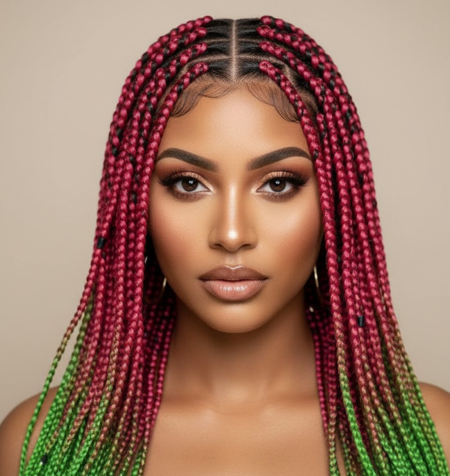 What Are Watermelon Braids And How To Achieve Them?