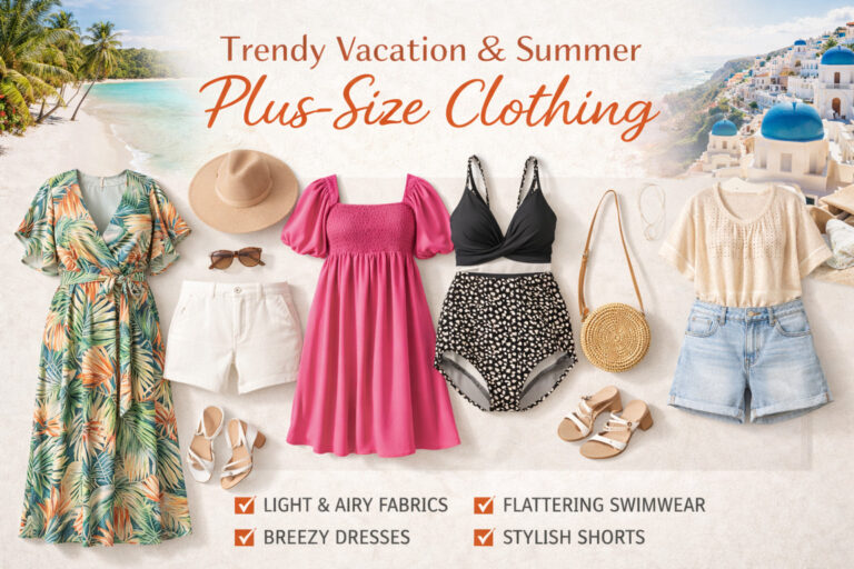 How To Style Trendy Plus-Size Clothing For Every Occasion