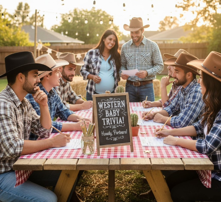 10 Hilarious Rodeo Baby Shower Games Your Guests Will Love